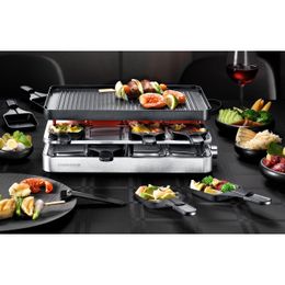 Rommelsbacher 3-in-1 Raclette RC 1400, Raclette, Tischgrill und Cr&ecirc;perie