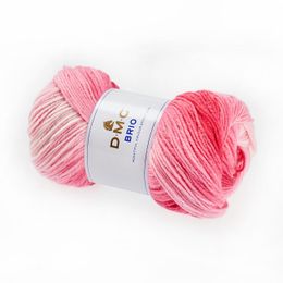 Brio von DMC, Pink/Rosa/Wei&szlig;, aus Polyacryl