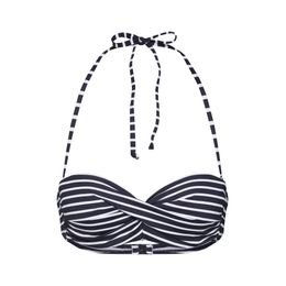 s.Oliver Bikini-Top 'Hill' Damen Gr&ouml;&szlig;e 75 schwarz / wei&szlig;