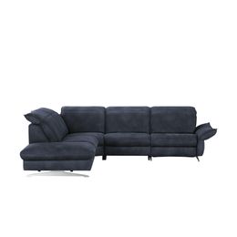 Mein Sofa bold Ecksofa Michelle ¦ blau ¦ Maße (cm): B: 258 H: 81 T: 106