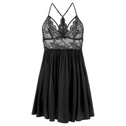Lascana Negligee female Black size 36