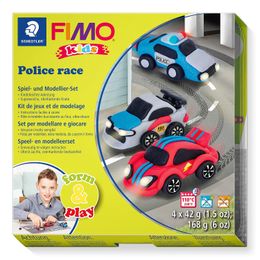 Staedtler Fimo kids form & play Autos "Police race"