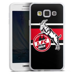 DeinDesign Handyhülle 1. FC Köln Offizielles Lizenzprodukt Colour Stripes 1.FC, Samsung Galaxy A3 (2015) Silikon Hülle Bumper Case Handy Schutzhülle