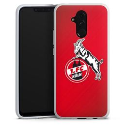 DeinDesign Handyhülle 1. FC Köln Offizielles Lizenzprodukt EffZeh 1. FC Köln rot, Huawei Mate 20 Lite Silikon Hülle Bumper Case Handy Schutzhülle