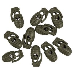 Mil-Tec Kordelstopper Pineapple 10er Set oliv