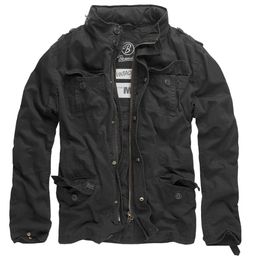 Brandit Britannia Jacke schwarz, Gr&ouml;&szlig;e L