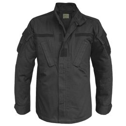 Mil-Tec US Feldjacke ACU RipStop schwarz, Gr&ouml;&szlig;e L