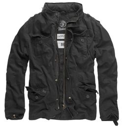 Brandit Britannia Jacke schwarz, Gr&ouml;&szlig;e 5XL