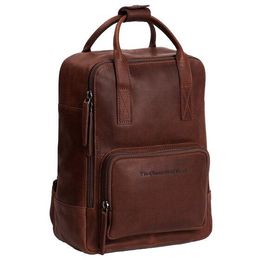 The Chesterfield Brand Wax Pull Up Rucksack Leder 36 cm Laptopfach braun