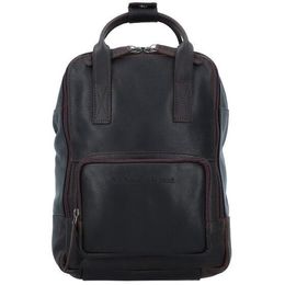 The Chesterfield Brand Wax Pull Up City Rucksack Leder 30 cm braun