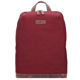 Green Burry Greenburry Recycled PET Derby Rucksack 43 cm Laptopfach derby red