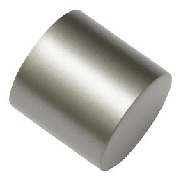 Gardinia Endkappe "Romana" silber - satin 2 Stück