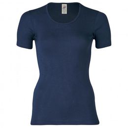 Engel - Women's Unterhemd S/S - Merinounterwäsche Gr 34/36 blau