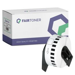 FairToner Kompatibel für Brother DK-22214 Etikett Weiß