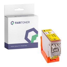 FairToner Kompatibel für Epson Expression Photo XP-8005 (C13T37844010 / 378) Druckerpatrone Gelb