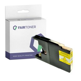 FairToner Kompatibel für Brother MFC-J 6910 DW (LC-1280XLY) Druckerpatrone Gelb