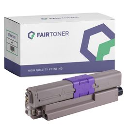 FairToner Kompatibel für OKI 44469804 Toner Schwarz