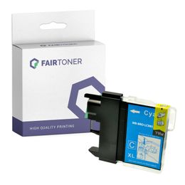 FairToner Kompatibel für Brother MFC-J 410 (LC-985C) Druckerpatrone Cyan