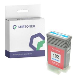 FairToner Kompatibel für Canon imagePROGRAF IPF 720 (0896B001 / PFI-102C) Druckerpatrone Cyan