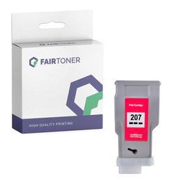 FairToner Kompatibel für Canon 8789B001 / PFI-207BK Druckerpatrone Schwarz
