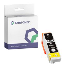 FairToner Kompatibel für Epson Expression Premium XP-510 (C13T26114010 / 26) Druckerpatrone Light Schwarz