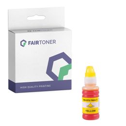 FairToner Kompatibel für Epson C13T664440 / 664 Tintentank Gelb