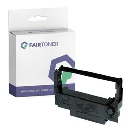 FairToner Kompatibel für Epson C43S015245 / ERC-38-BR Farbband Schwarz/Rot