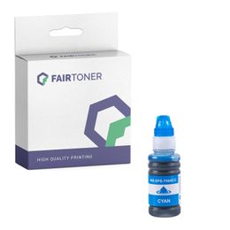 FairToner Kompatibel für Epson C13T664240 / 664 Tintentank Cyan