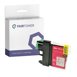 FairToner Kompatibel für Brother MFC-680 Series (LC-1000M) Druckerpatrone Magenta