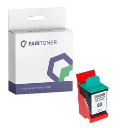 FairToner Kompatibel für Lexmark 12A1980E / 80 Druckerpatrone Color
