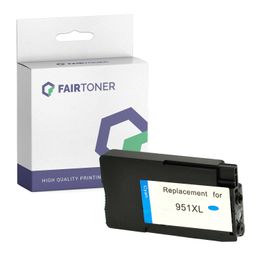 FairToner Kompatibel für HP OfficeJet Pro 8625 (CN046AE / 951XL) Druckerpatrone Cyan