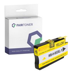 FairToner Kompatibel für HP OfficeJet Pro 8730 (F6U18AE / 953XL) Druckerpatrone Gelb