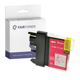 FairToner Kompatibel für Brother LC-980M Druckerpatrone Magenta