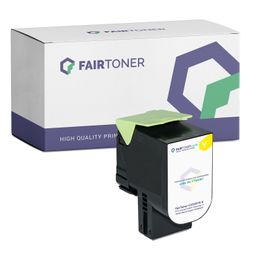 FairToner Kompatibel für Lexmark MC 2325 adw (C2320Y0) Toner Gelb