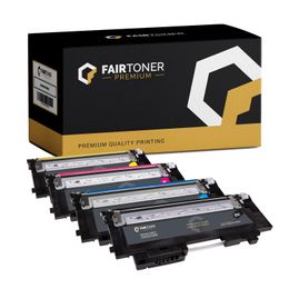 FairToner Premium 4er Multipack Set Kompatibel für Samsung CLT-404S/ELS Toner