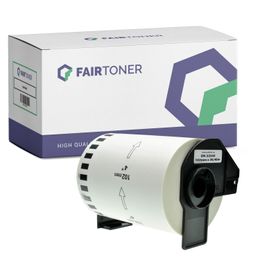 FairToner Kompatibel für Brother DK-22243 Etikett Weiß