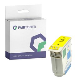 FairToner Kompatibel für HP C4913A / 82 Druckerpatrone Gelb
