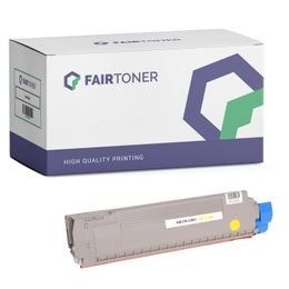 FairToner Kompatibel für OKI C 841 CDTN (44844505) Toner Gelb