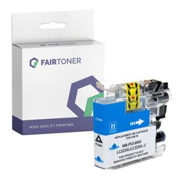 FairToner Kompatibel für Brother LC-223C Druckerpatrone Cyan