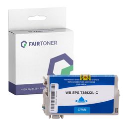 FairToner Kompatibel für Epson WorkForce Pro WF-4735 DTWF (C13T35824010 / 35) Druckerpatrone Cyan