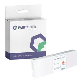 FairToner Kompatibel für Epson Stylus Pro 7900 SpectroProofer UV (C13T596A00 / T596A) Druckerpatrone Orange