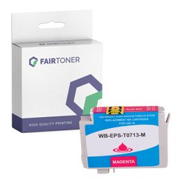 FairToner Kompatibel für Epson Stylus DX 8400 (C13T07134011 / T0713) Druckerpatrone Magenta