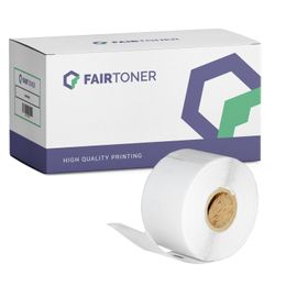 FairToner Kompatibel für Dymo 99018 / S0722470 Etiketten