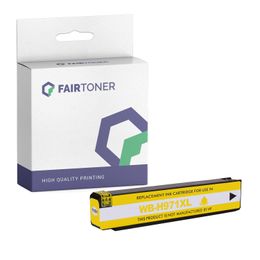 FairToner Kompatibel für HP OfficeJet Pro X 476 dn (CN628AE / 971XL) Druckerpatrone Gelb