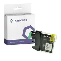 FairToner Kompatibel für Brother DCP-525 CJ (LC-1000BK) Druckerpatrone Schwarz