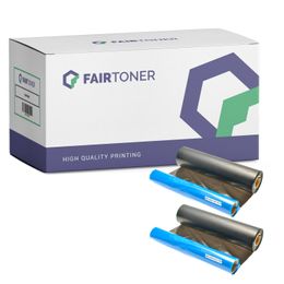 FairToner Kompatibel für Sharp UX-15CR Thermo-Transfer-Rolle Schwarz