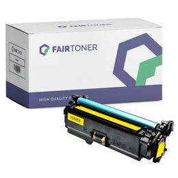 FairToner Kompatibel für HP Color LaserJet CP 3525 N (CE252A / 504A) Toner Gelb