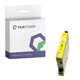 FairToner Kompatibel für Epson Stylus DX 3800 (C13T06144010 / T0614) Druckerpatrone Gelb