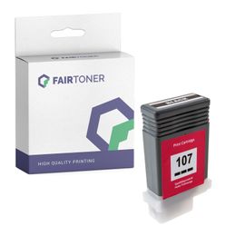 FairToner Kompatibel für Canon imagePROGRAF IPF 770 MFP (6705B001 / PFI-107BK) Druckerpatrone Schwarz