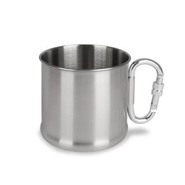 Mil-Tec Edelstahl Karabinerbecher 500 ml